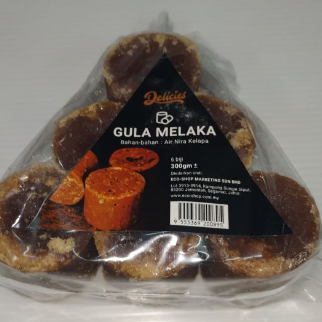 300gm 100% Pure Gula Melaka Gula Kelapa Sugar Malacca Coconut Sugar ...