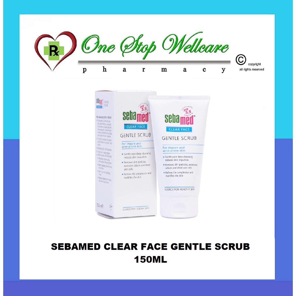 SEBAMED CLEAR FACE GENTLE SCRUB 150ML (EXP:06/2027) | Shopee Malaysia