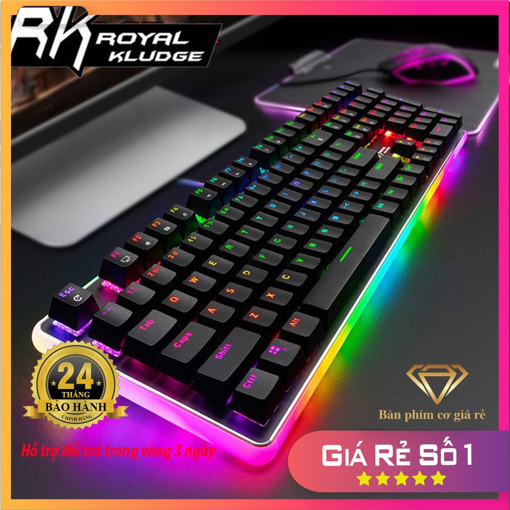 Rk 918 Led RGB Gaming Keyboard | Shopee Malaysia