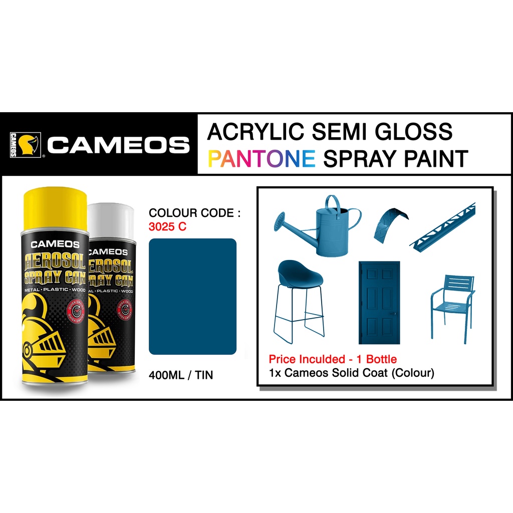 PANTONE Color P38 - Aerosol Spray Paint - CAMEOS 400ML/Bottle | Shopee ...