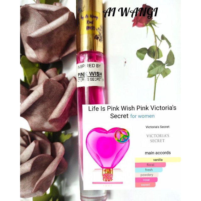 PERFUME EDP PINK WISH INSPIRED BY VICTORIA SECRET 10ML (HIGH GRED ...