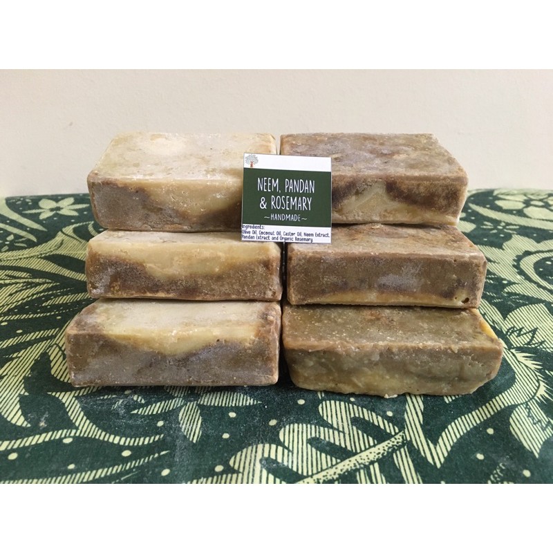 Neem,Pandan & Rosemary Soap | Shopee Malaysia