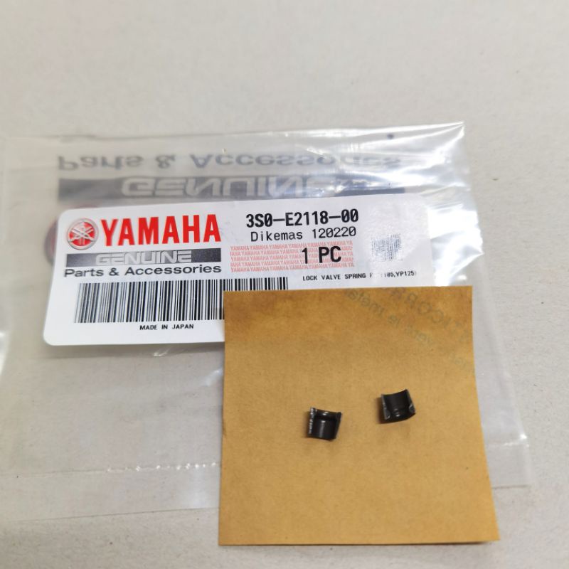 135LC/SRL110/SRL115/Y15ZR/FZ150 100%ORIGINAL VALVE KEY OE(3SO/1WG-E2118 ...