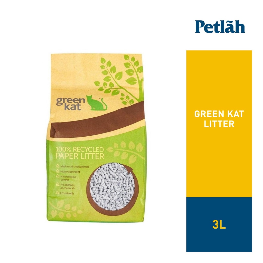 Green Kat Cat Litter 3L | Shopee Malaysia