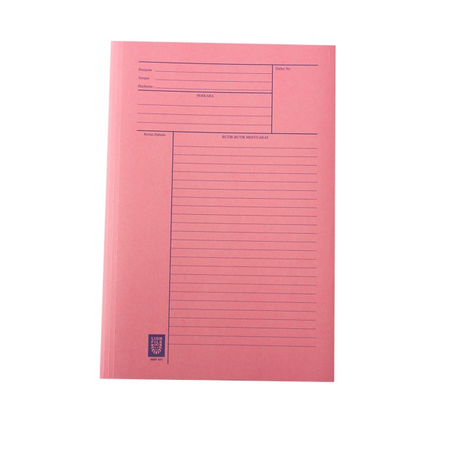 LION FILE Minute File MMF601 Pink | Shopee Malaysia