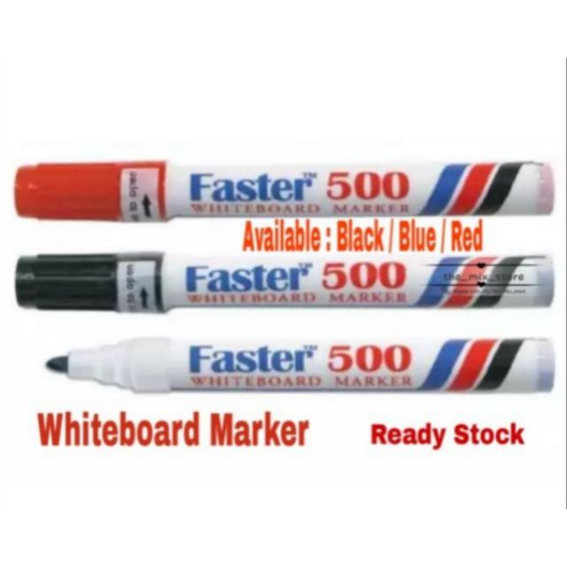 Faster 500 Whiteboard Marker(Ready Stock) | Shopee Malaysia