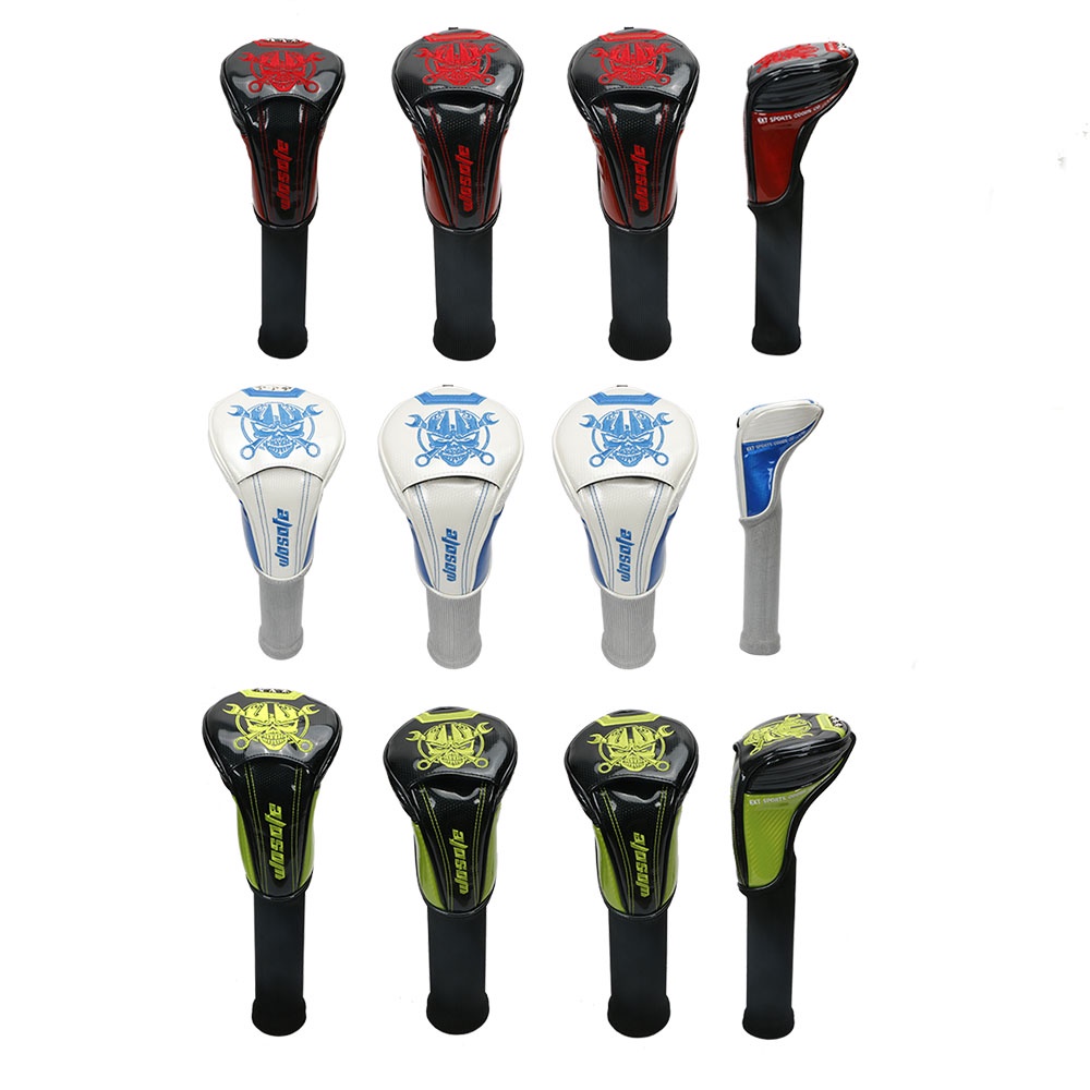 Golf Cap Cover No. 1 No. 3 No. 5 Chicken Leg High-end Golf Club Cover ...