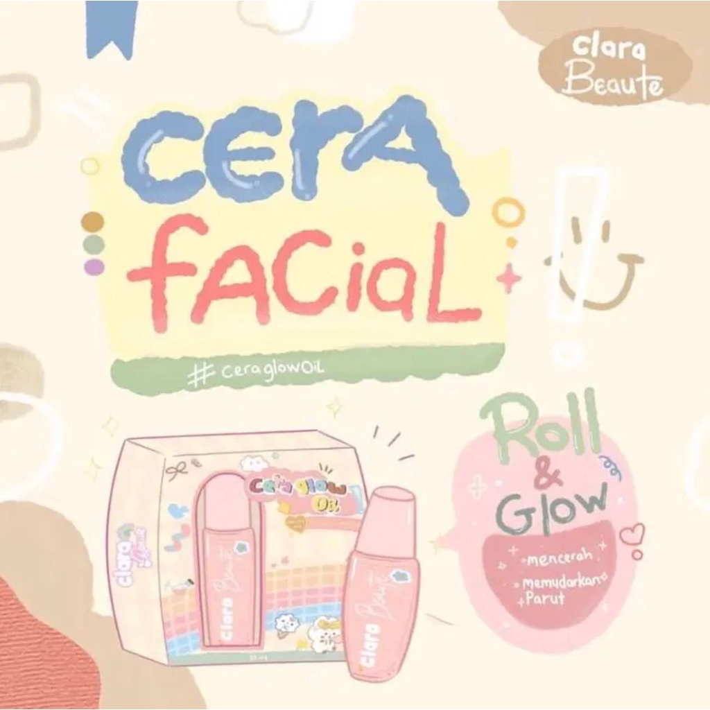 CERA GLOW OIL (CLARA OIL) ORI HQ‼️💯 | Shopee Malaysia