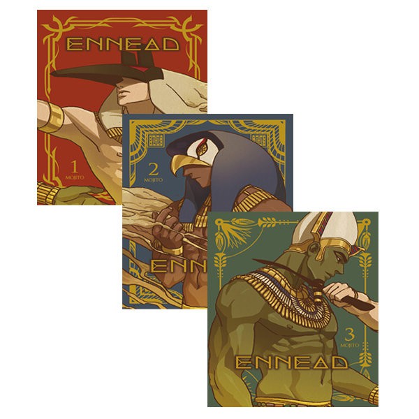 ENNEAD Manhwa Korea Fantasy Manga webtoon Comics九柱神韩国漫画yst | Shopee ...