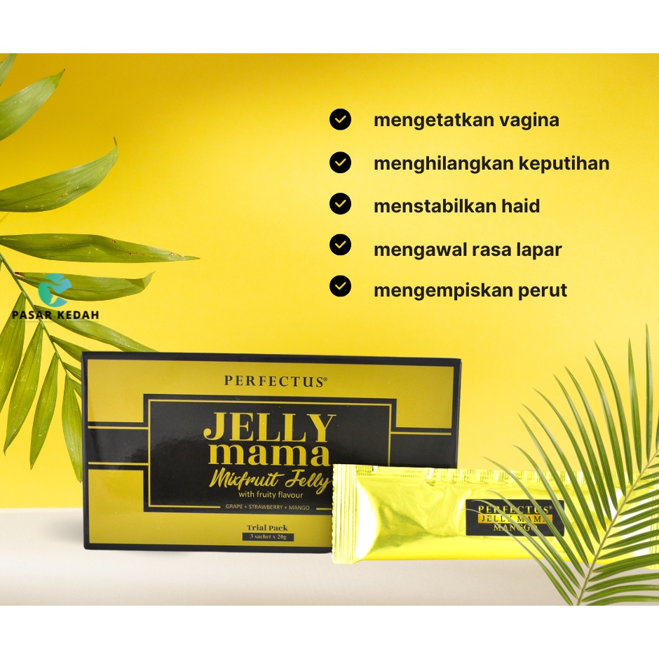 CLEARANCE SALE PERFECTUS JELLY Detoks Mencerah Kulit Memberi Tenaga ...