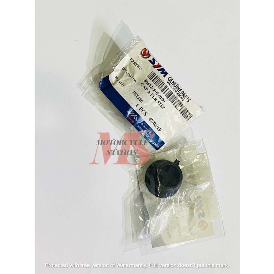 CAP A FLR STEP JETPOWER JET125 JET POWER COVER FLOOR STEP #50612-F02 ...