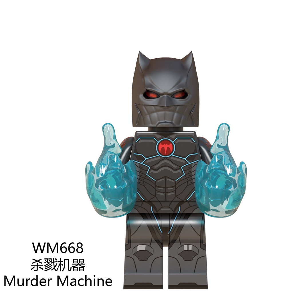 DC Super Villain Minifigures Batman Dawnbreaker Murder Machine Batman ...