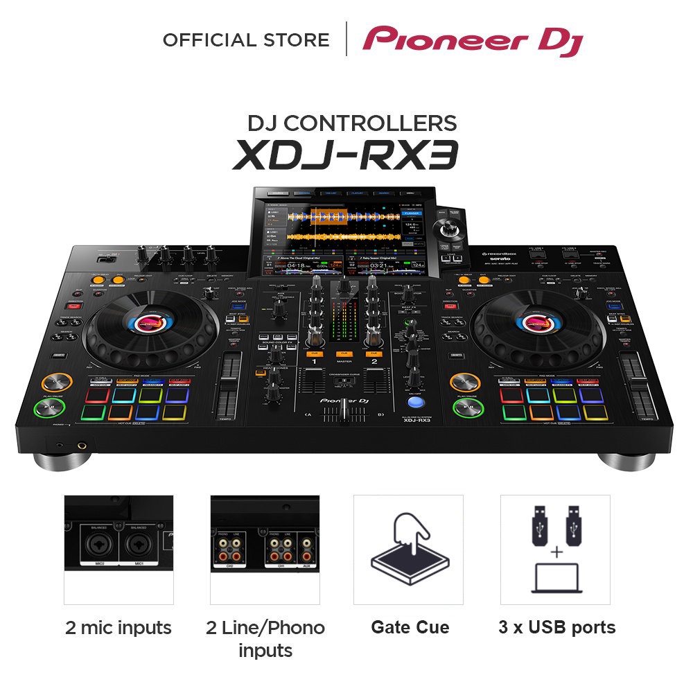 Pioneer DJ l XDJ-RX3 l 2-Channel Performance All-In-One DJ System - Black | Shopee Malaysia