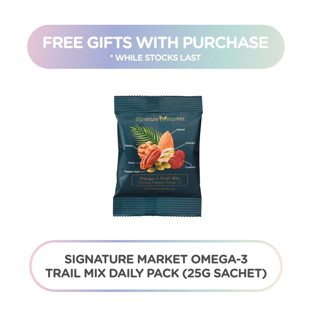 Signature Market Omega-3 Trail Mix Daily Pack (25g) [Expiry 2024-06-06 ...