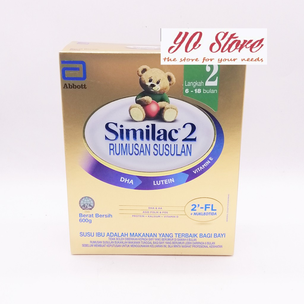 Abbott Similac Step 2 600gm | Shopee Malaysia