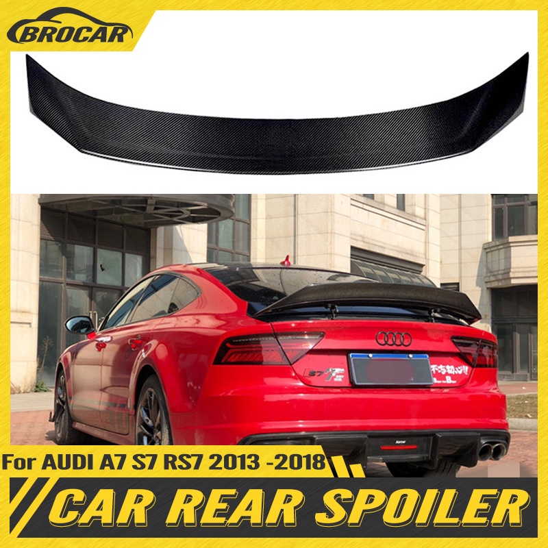 For AUDI A7 S7 RS7 Carbon Fiber / FRP Spoiler 2013 2014 2015 2016 2017 ...