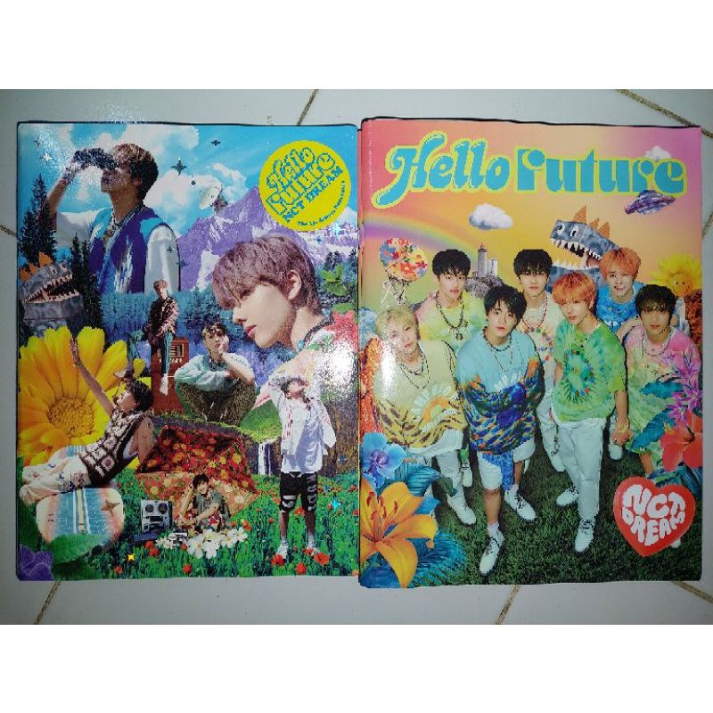 Nct DREAM HELLO FUTURE ALBUM ONLY (photobook, CD, tattoo sticker ...