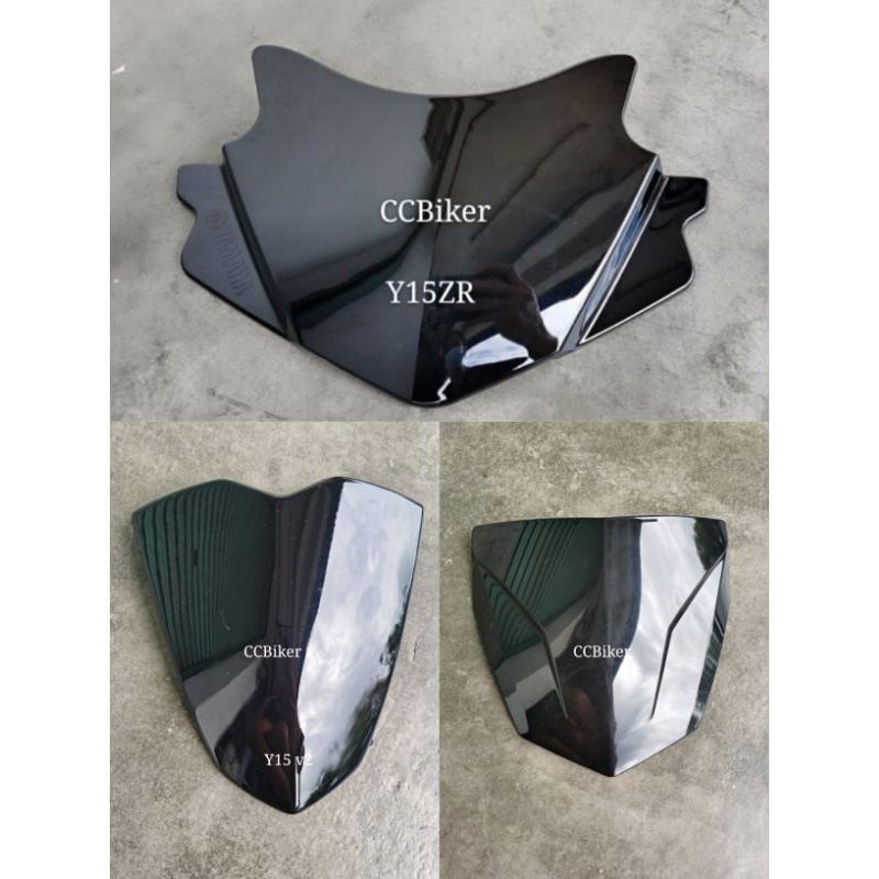 Cowling Visor Yamaha Y15ZR Y15 V1 V2 Y16ZR Y16 / Number Plate Cap ...
