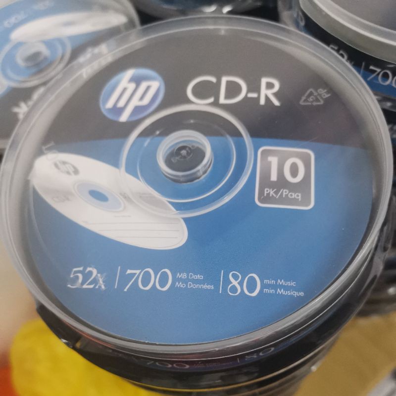 HP CD-R/DVD-R / with cake box / HP DVD+R / CD DISK / EMPTY DISK ...