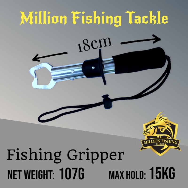 Million Fishing Pemegang Ikan 𝐅𝐢𝐬𝐡𝐢𝐧𝐠 𝐆𝐫𝐢𝐩𝐩𝐞𝐫 Fish Lip Grip stainless ...