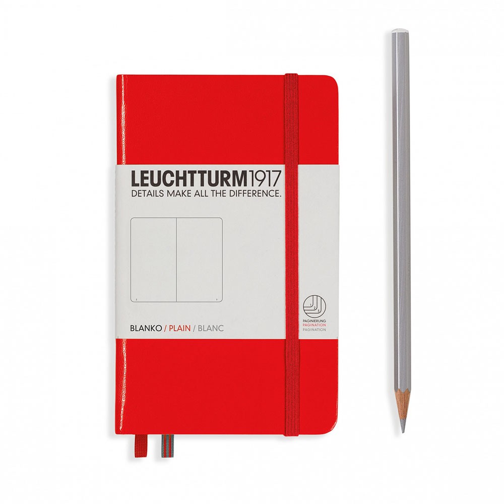 Leuchtturm1917 Hardcover A6 Size Notebook (Red) | Shopee Malaysia