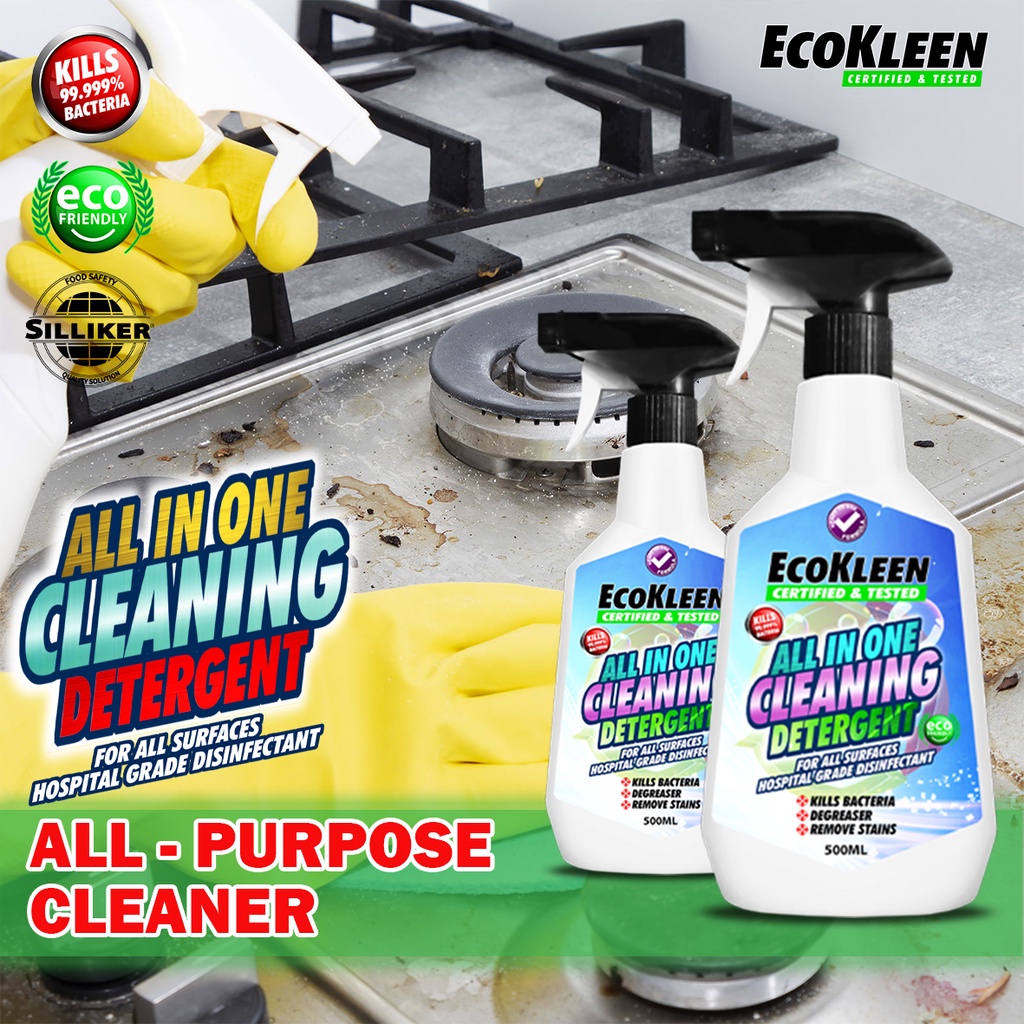 Eco Kleen All In One Anti Bacteria Cleaning Detergent - Ready To Use ...