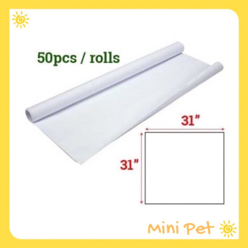 50 sheets Mahjong Paper/ Flip Chart Paper 50gsm Size:31 inch x 31 inch ...
