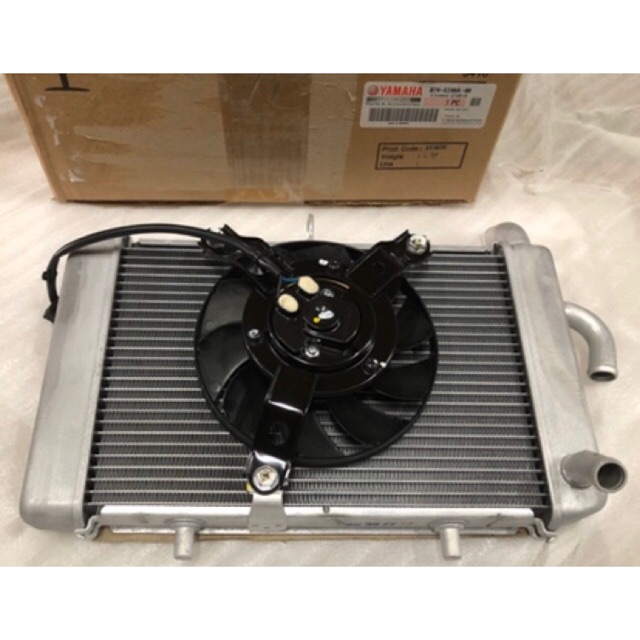 Yamaha XMAX Coolant Tank & Fan / Radiator With Blower 100% Original ...