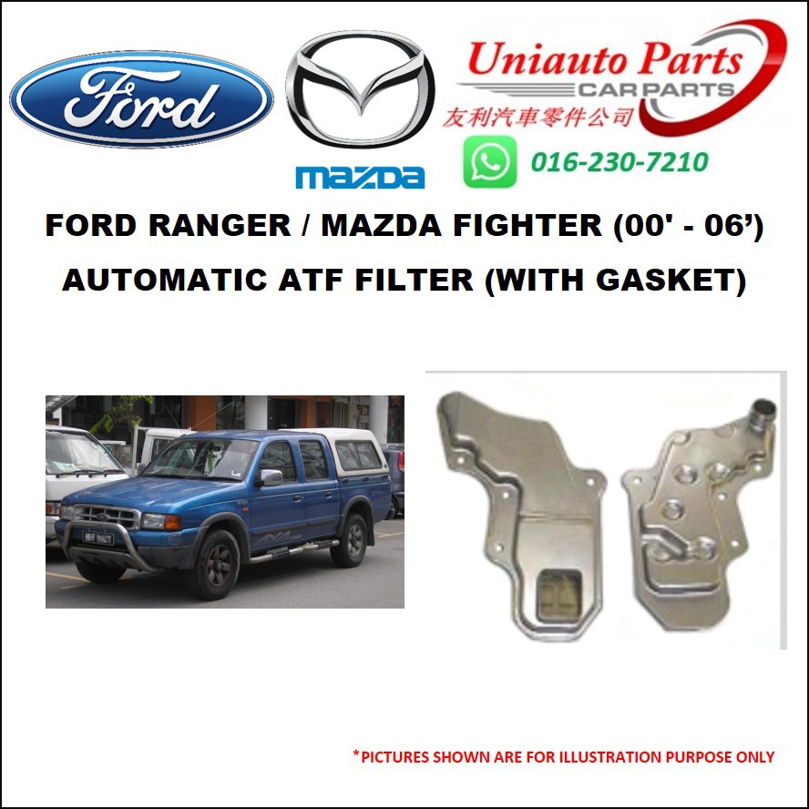 FORD RANGER / MAZDA FIGHTER ('00 - '06) AUTOMATIC ATF FILTER (WITH ...