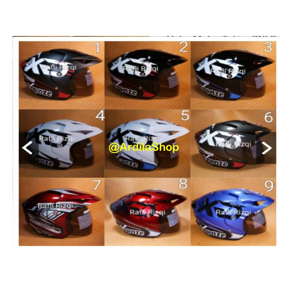 Takkara HELMET ALL FULL FACE VARIANTS AND SNI QUALITY" | Shopee Malaysia