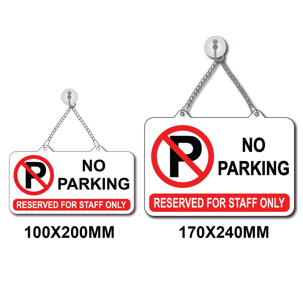 NO PARKING RESERVED FOR STAFF PP SIGN BOARD PP SIGH BOARD, SIZE ...