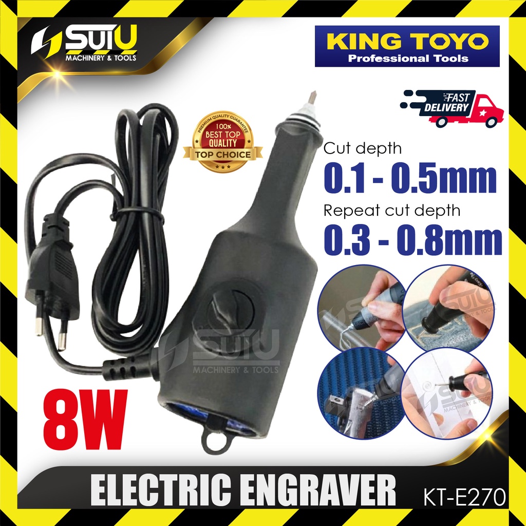 KING TOYO KT-E270 / KTE270 / EE270 Electric Engraver 8W | Shopee Malaysia