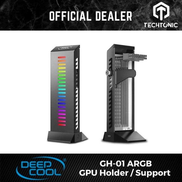 DeepCool GH-01 ARGB Graphics Card Holder Support | Shopee Malaysia