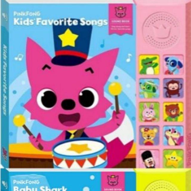 Authentic English Pinkfong Soundbook Pink Fong Sound Book Mother Goose ...