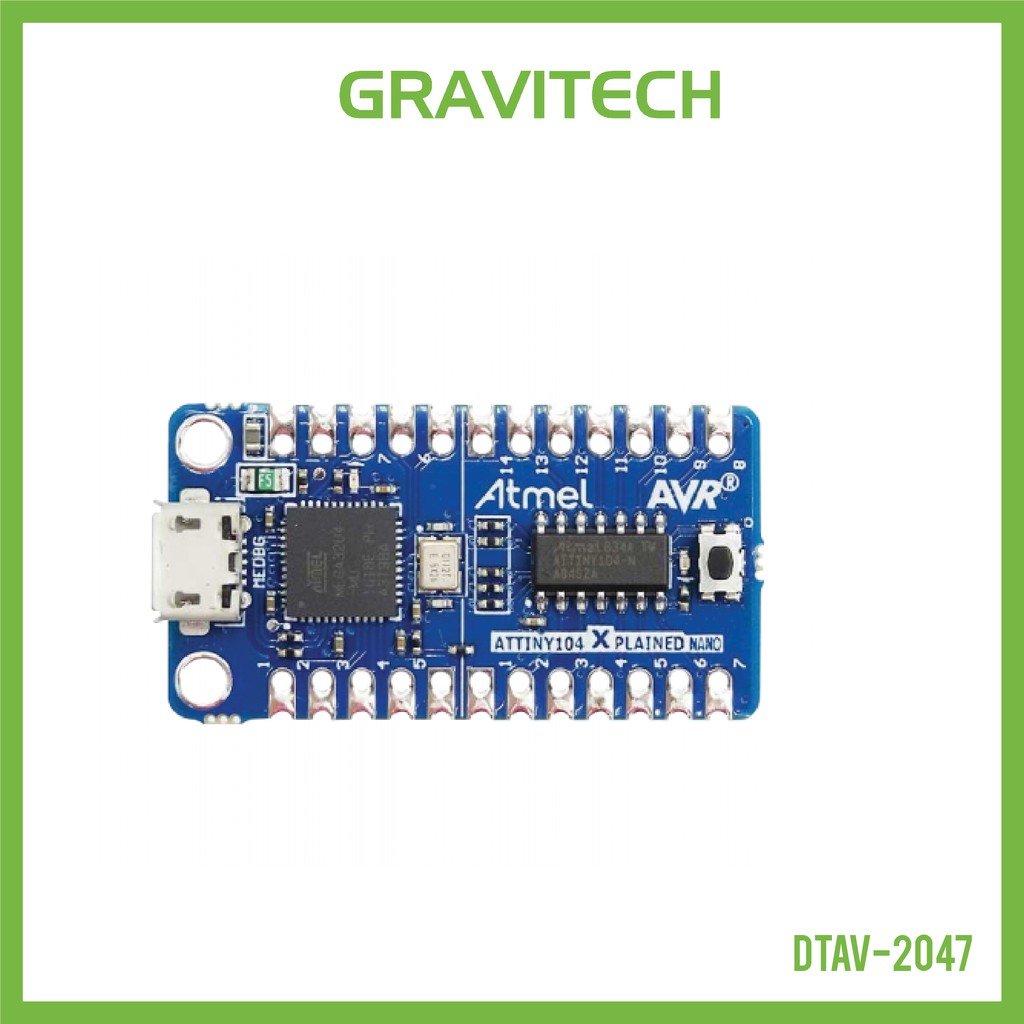[Gravitechthai]ATTINY104 Xplained Nano Evaluation Kit | Shopee Malaysia