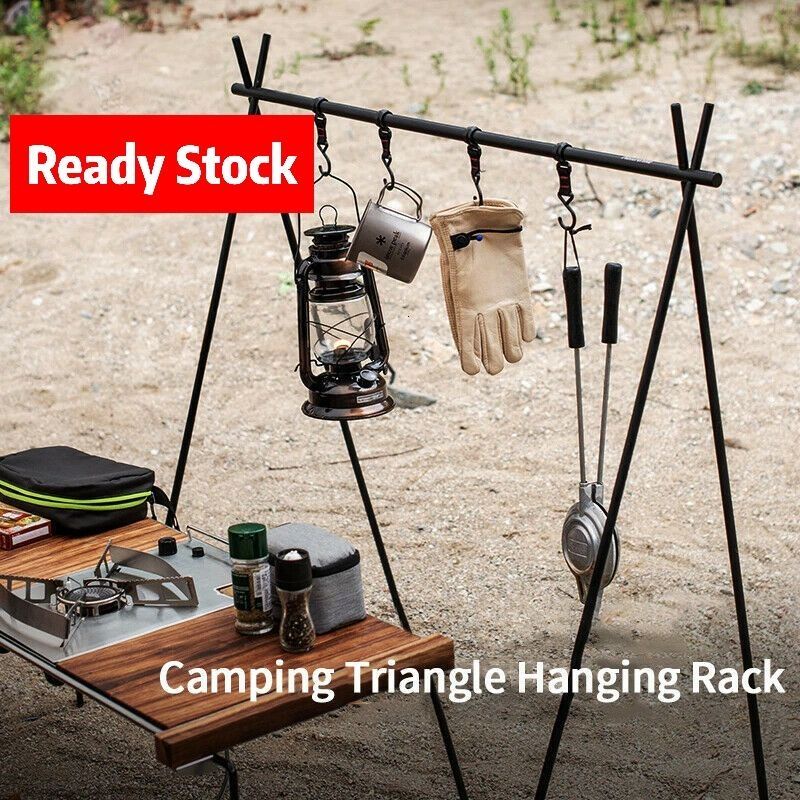 Camping Hanging Rack Tripod Rack ready stock. | Shopee Malaysia