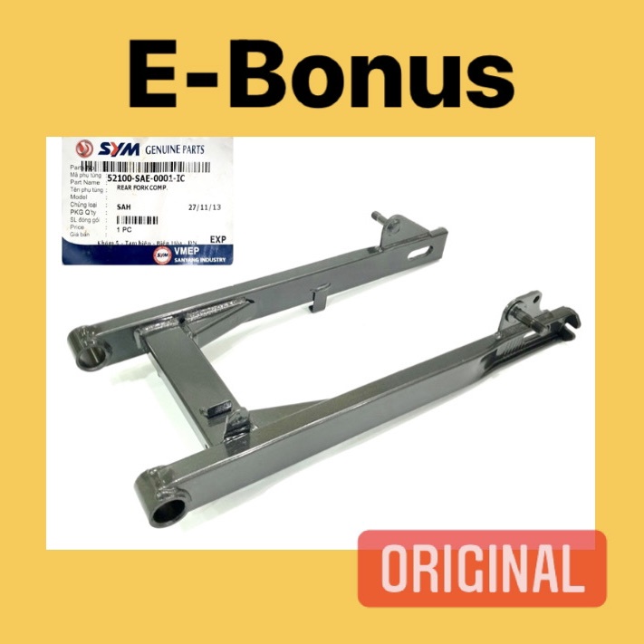 SYM E BONUS 110 SWING ARM LOCAL & ORIGINAL 52100-SAE-0001 REAR FORK ARM ...