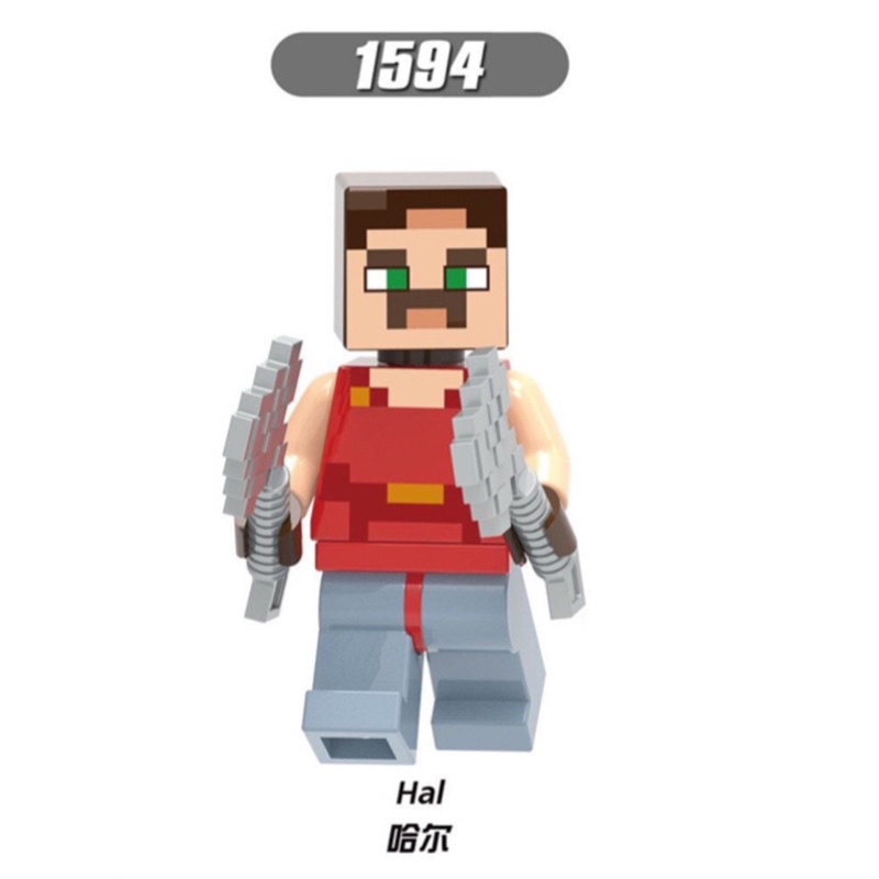 Minecraft mini character figures characters figure block mine world ...