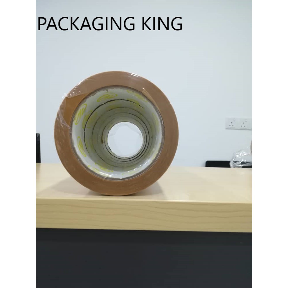 Opp Packing Tape (Brown ) 48MM X 40Y | Shopee Malaysia