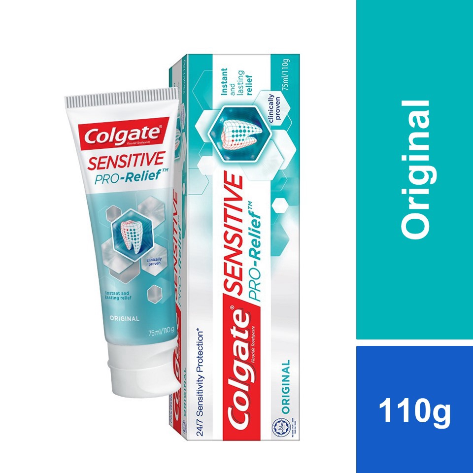 Colgate Sensitive Pro Relief Original Toothpaste 110g | Shopee Malaysia
