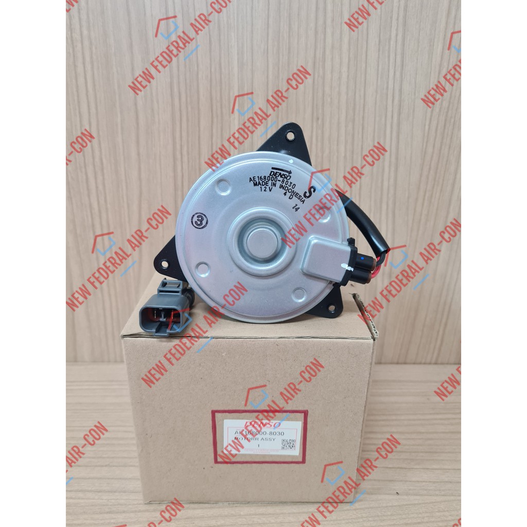 (ORIGINAL) DENSO HONDA CRV YEAR 2007 SWA, HONDA CIVIC 2.0CC/2.0 RADIATOR FAN MOTOR - 168000-8030 ...