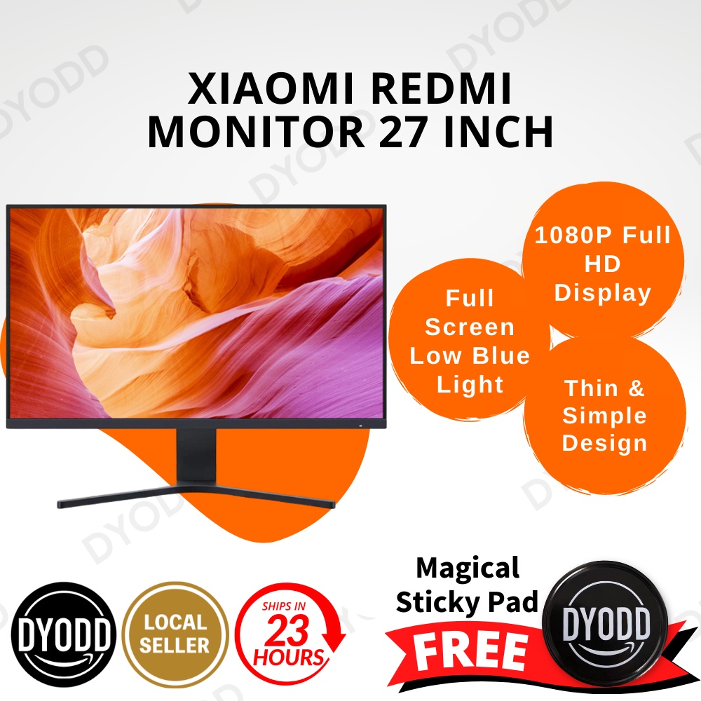 [Latest] Redmi Monitor 27 Inch Screen 60Hz High Refresh Rate 1920x1080 ...