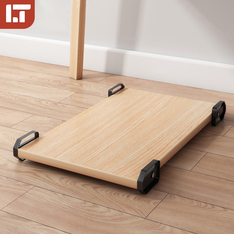 Removable Computer Host Tray Storage Rack with Wheels PC host Holder ...