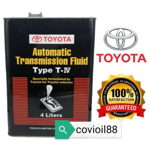 TOYOTA ATF TYPE 4 IV AUTO TRANSMISSION FLUID | Shopee Malaysia