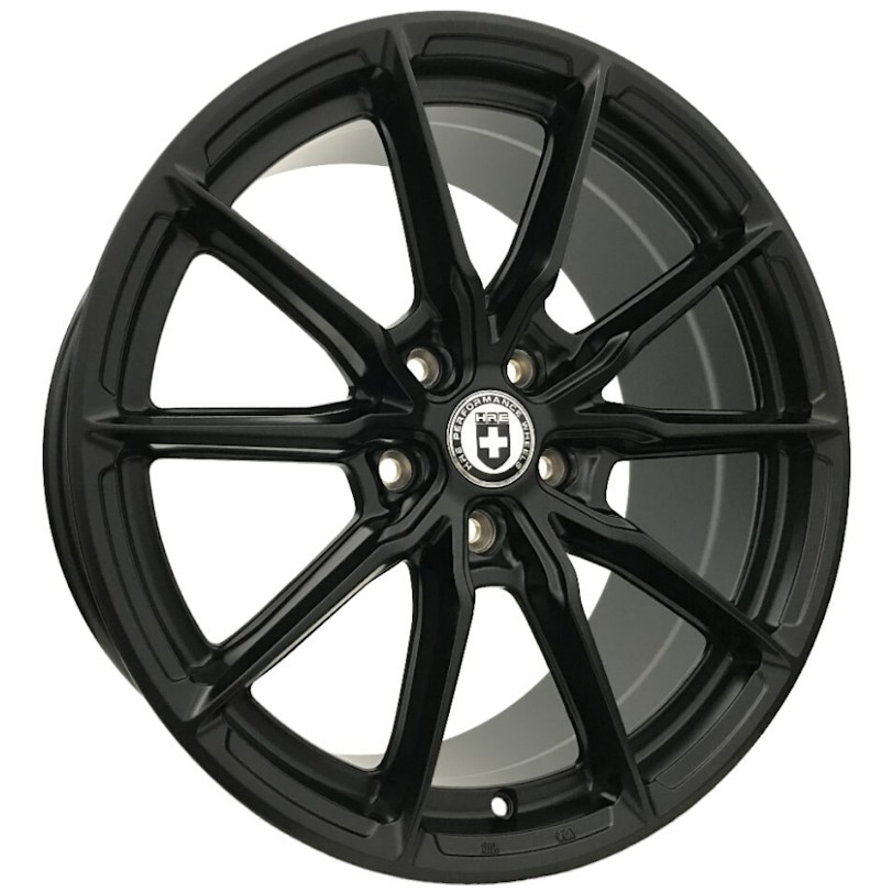 HRE 18 inch 8JJ 5X112 5X114.3 ET40 CAR SPORT RIMS CHEAP WHEELS BLACK ...