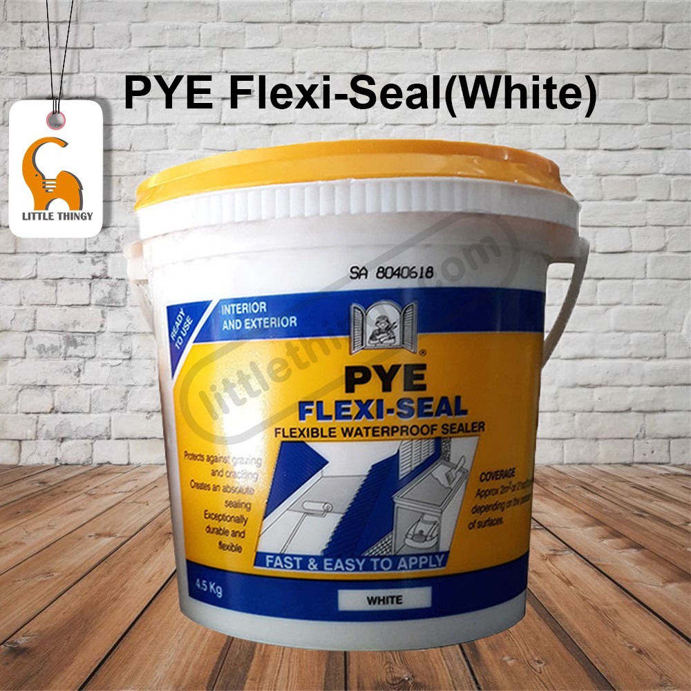 4.5Kg PYE Flexi-Seal (White) Flexible Waterproof Sealer LittleThingy ...