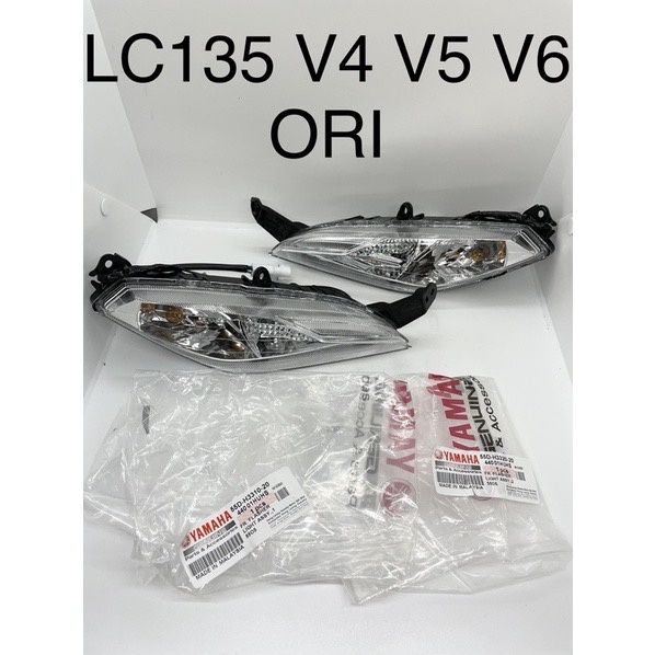 FRONT SIGNAL SET LED SIGNAL DEPAN YAMAHA LC135 135LC V4 V5 V6 V7 100% ORIGINAL HONG LEONG YAMAHA ...
