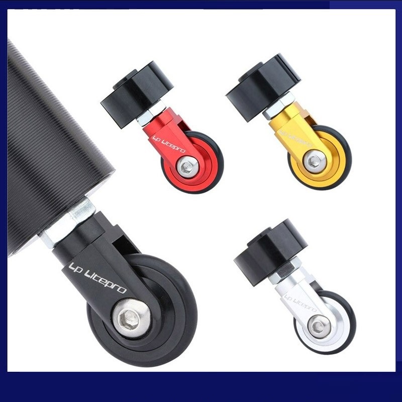 Litepro Seatpost Wheel 33.9mm Push Easy Wheel Folding Bike | Shopee ...