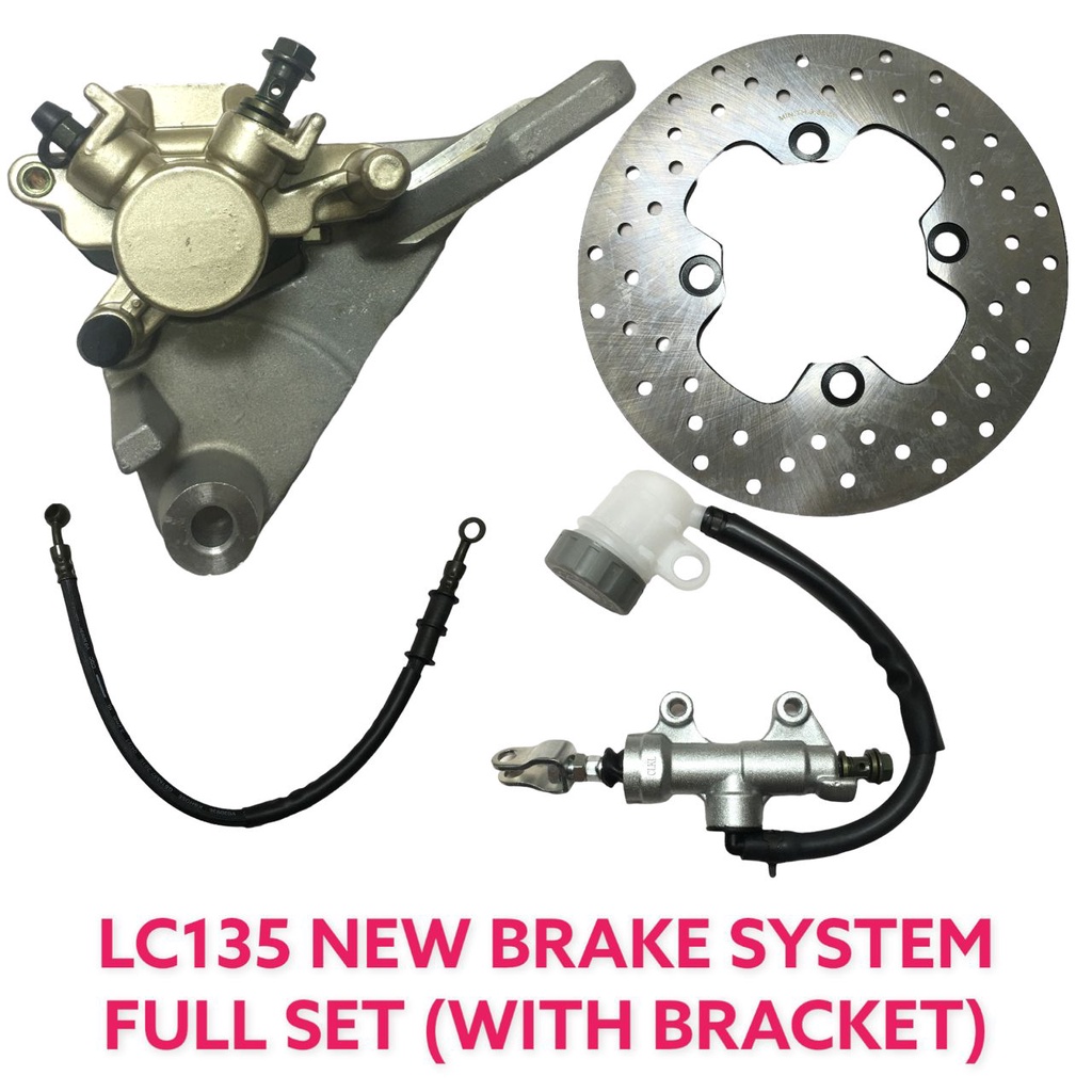 Yamaha LC135 NEW LC5S LC 55C Rear Disc brake pump set FULL SET WITH ...