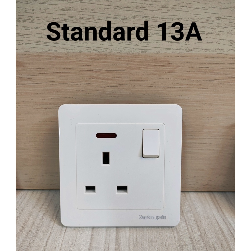 Malaysia Socket 13A Universal 15A Usb Type-C Water Heater Switch White ...